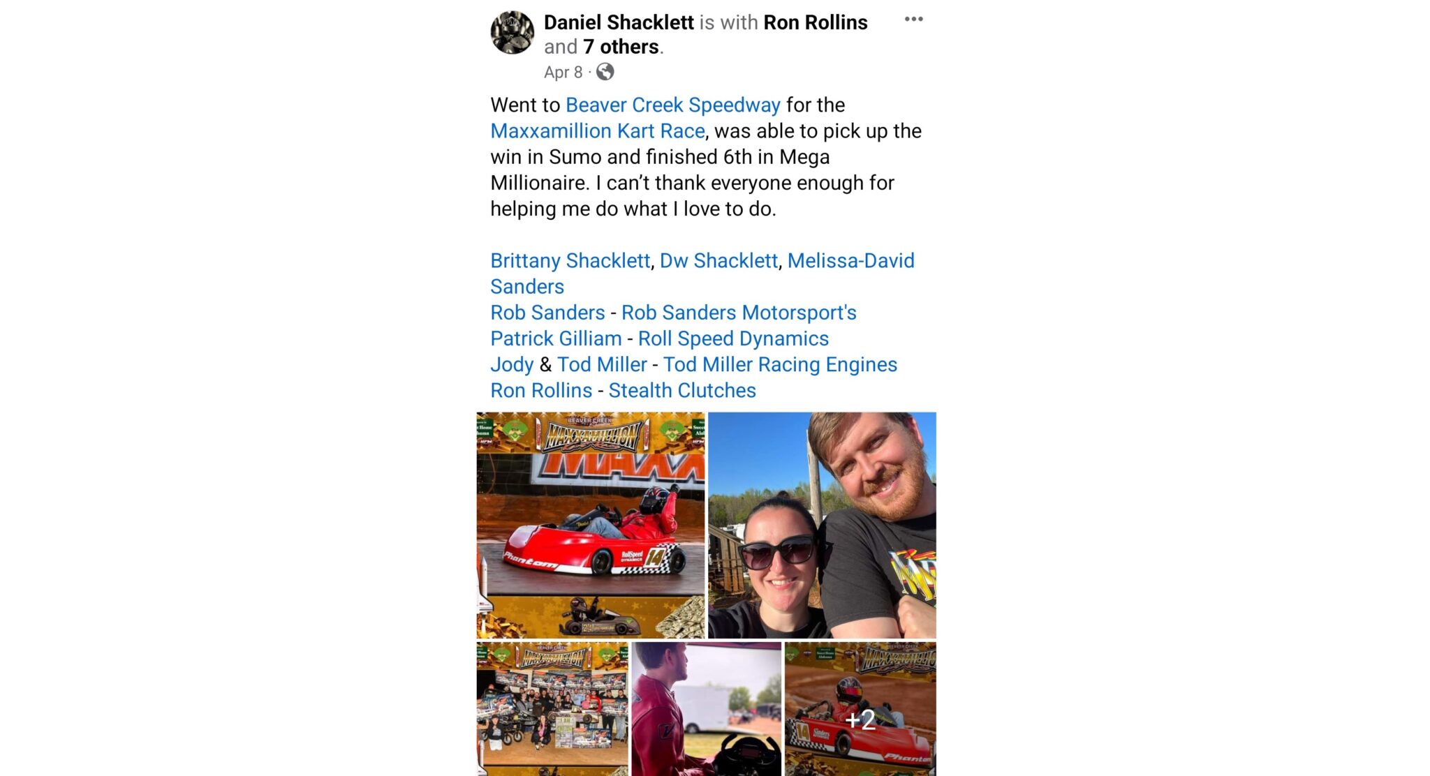 About Us - Ron Rollins Motorsports